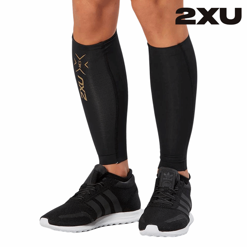 2XU Light Speed Compression Calf Guards - Black / Gold – Liv Activ